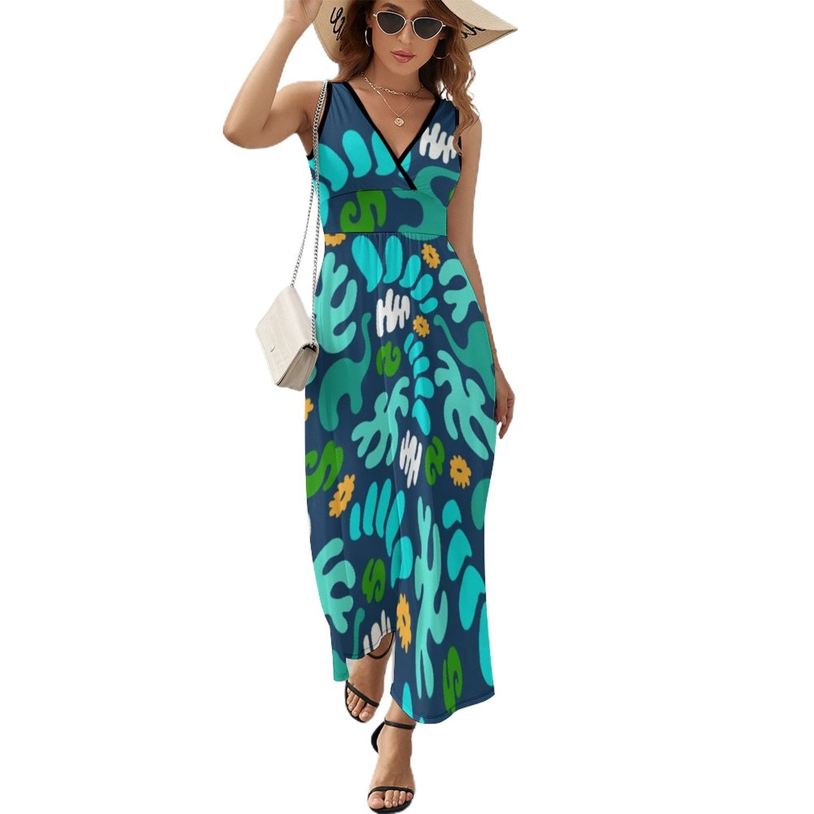 Prehistoric Pattern Sleeveless Dress prom dress 2024 ceremony dresses ...