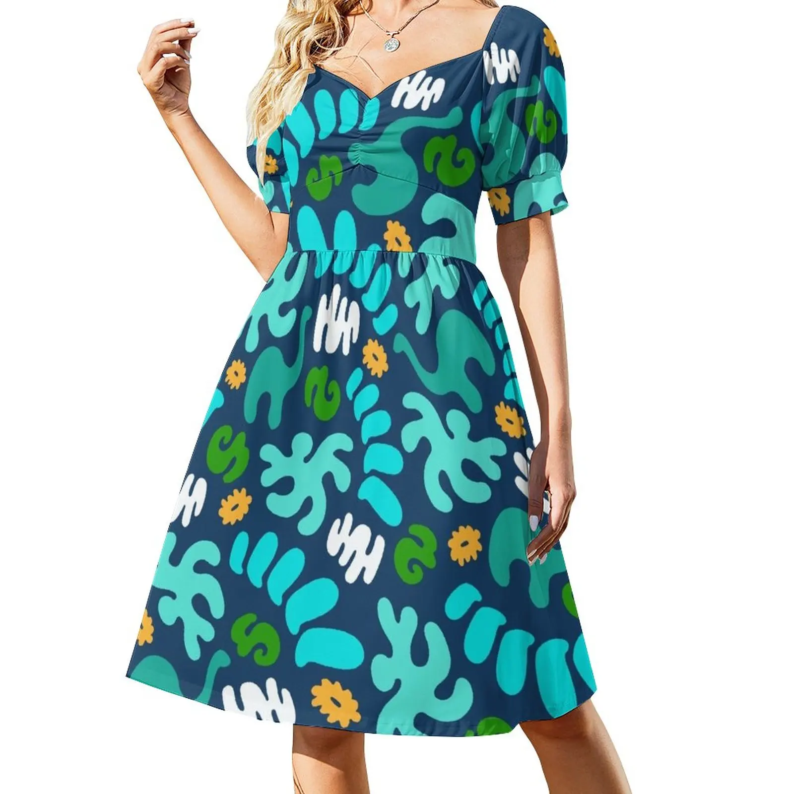 Prehistoric Pattern Sleeveless Dress women's clothing summer 2024 ...