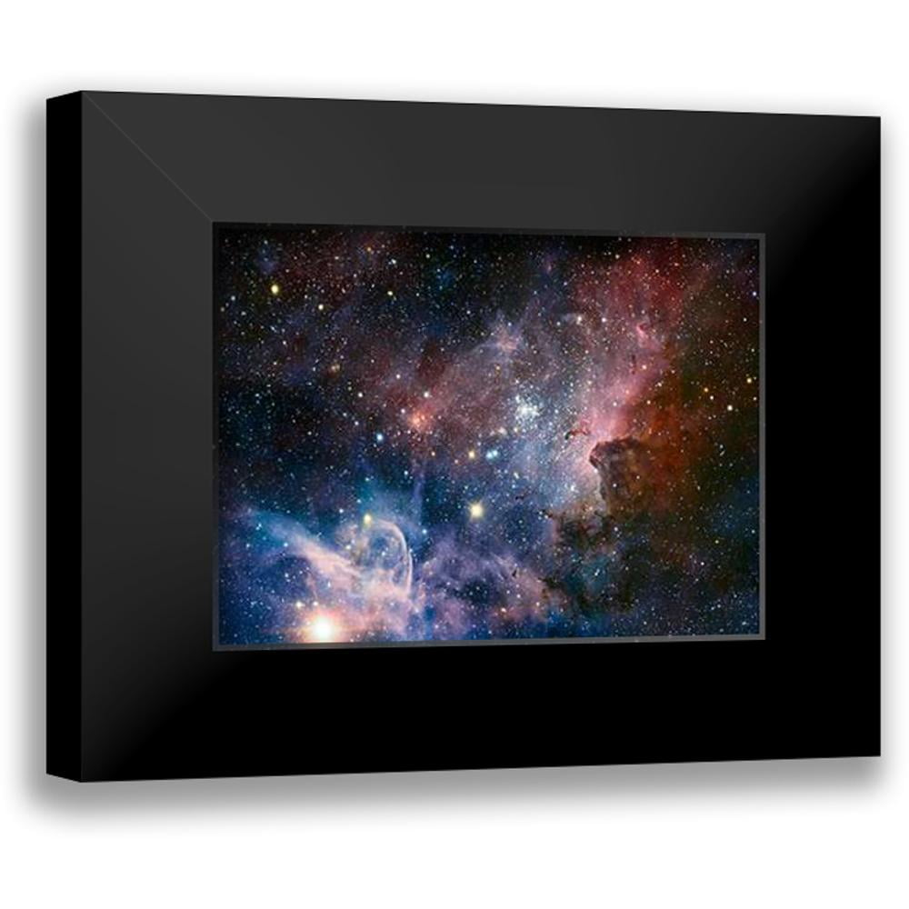 Preibisch, T. 18x15 Black Modern Framed Museum Art Print Titled - Carina Nebula Infrared from ...