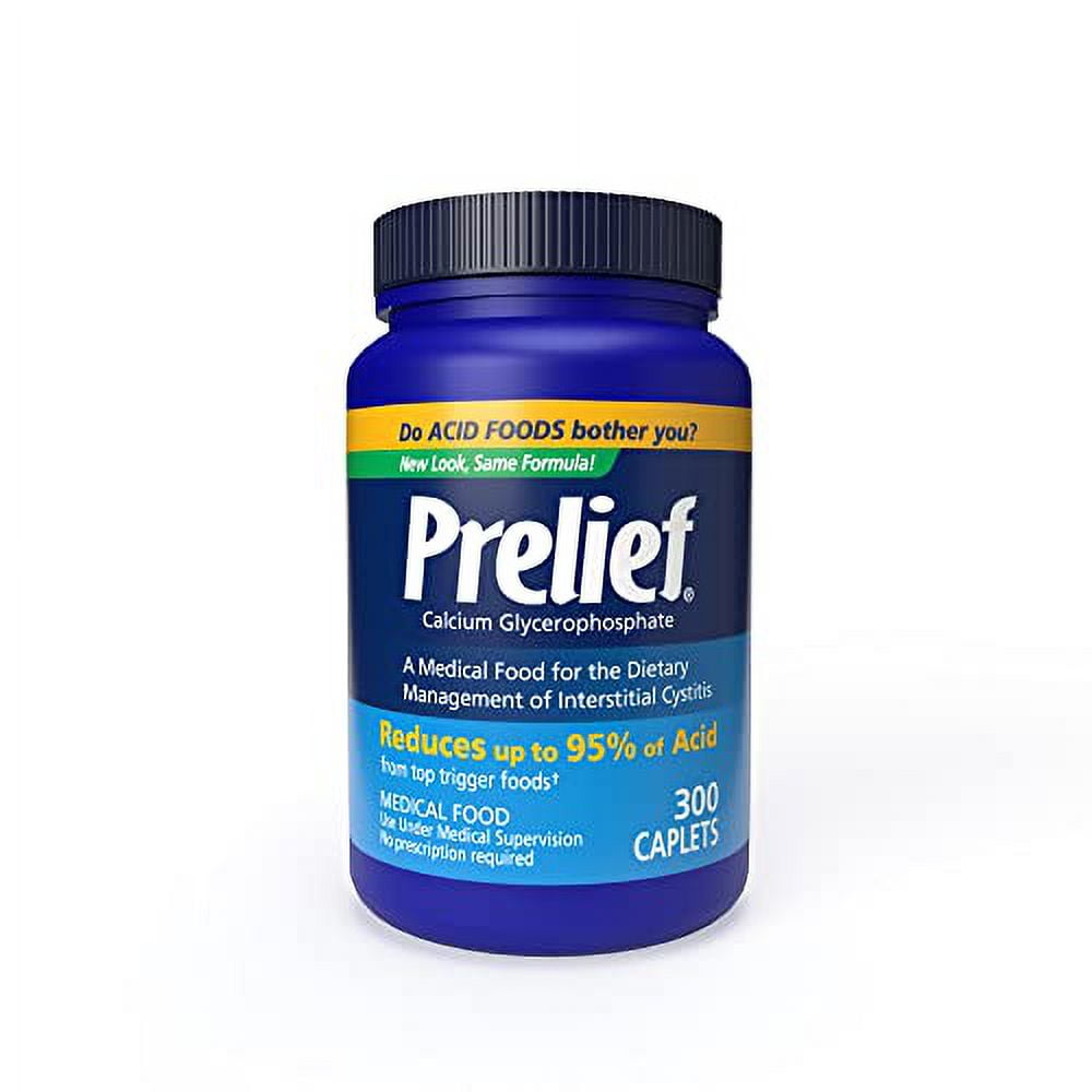 JiuMeeo Prelief Acid Reducer Caplets, Dietary Supplement, 300 Count ...