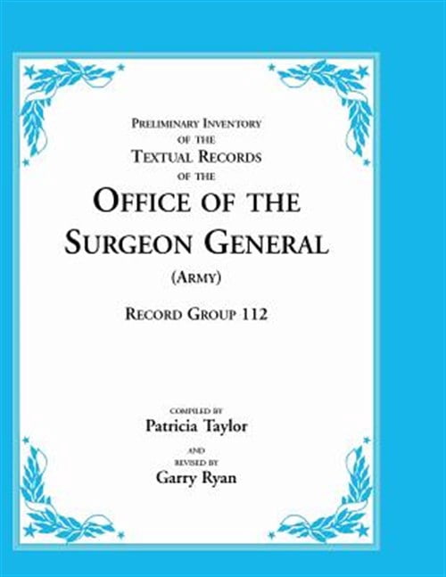Pre-Owned Preliminary Inventory of the Textual Records of the Office of ...