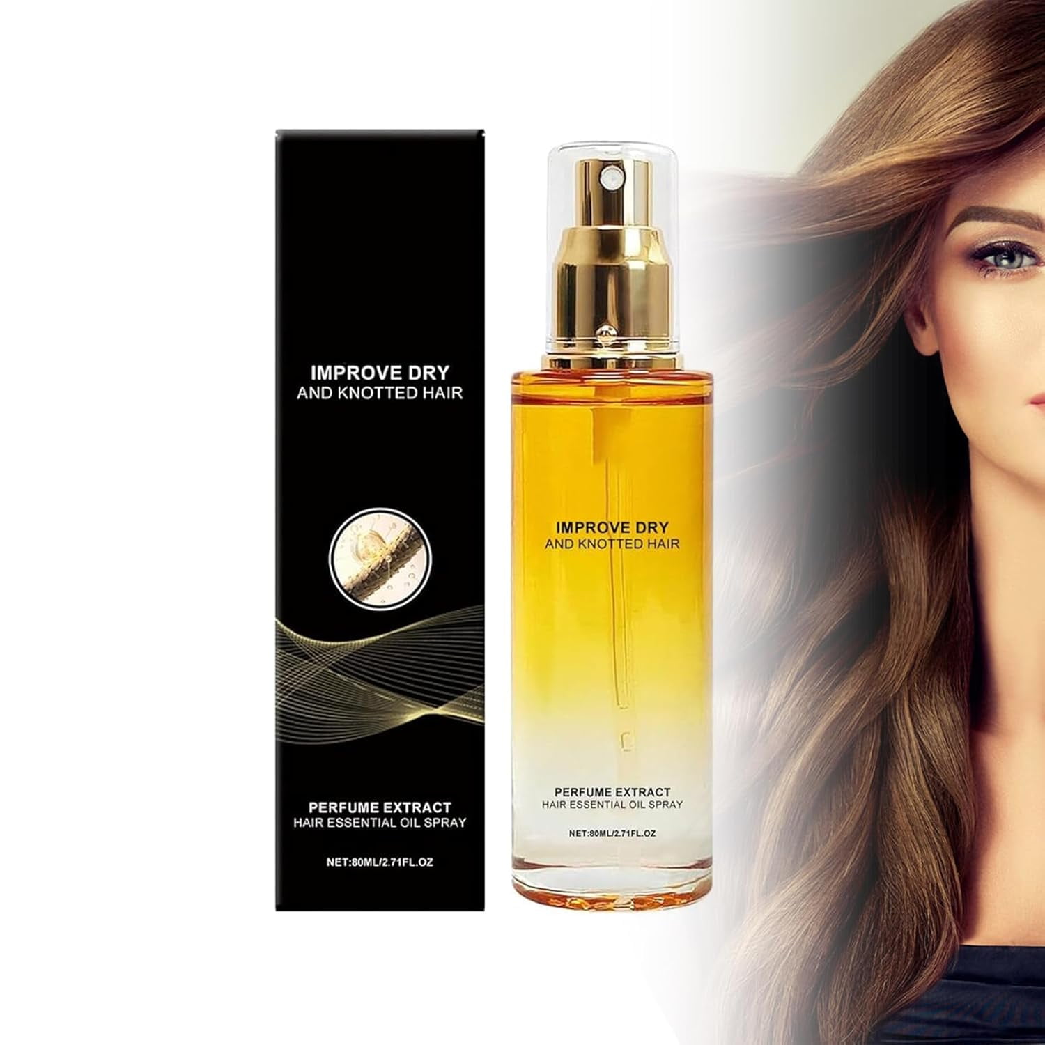 Preliminaryt Conditioning Oil Spray, Hair Essential Oil Spray, Scalp ...
