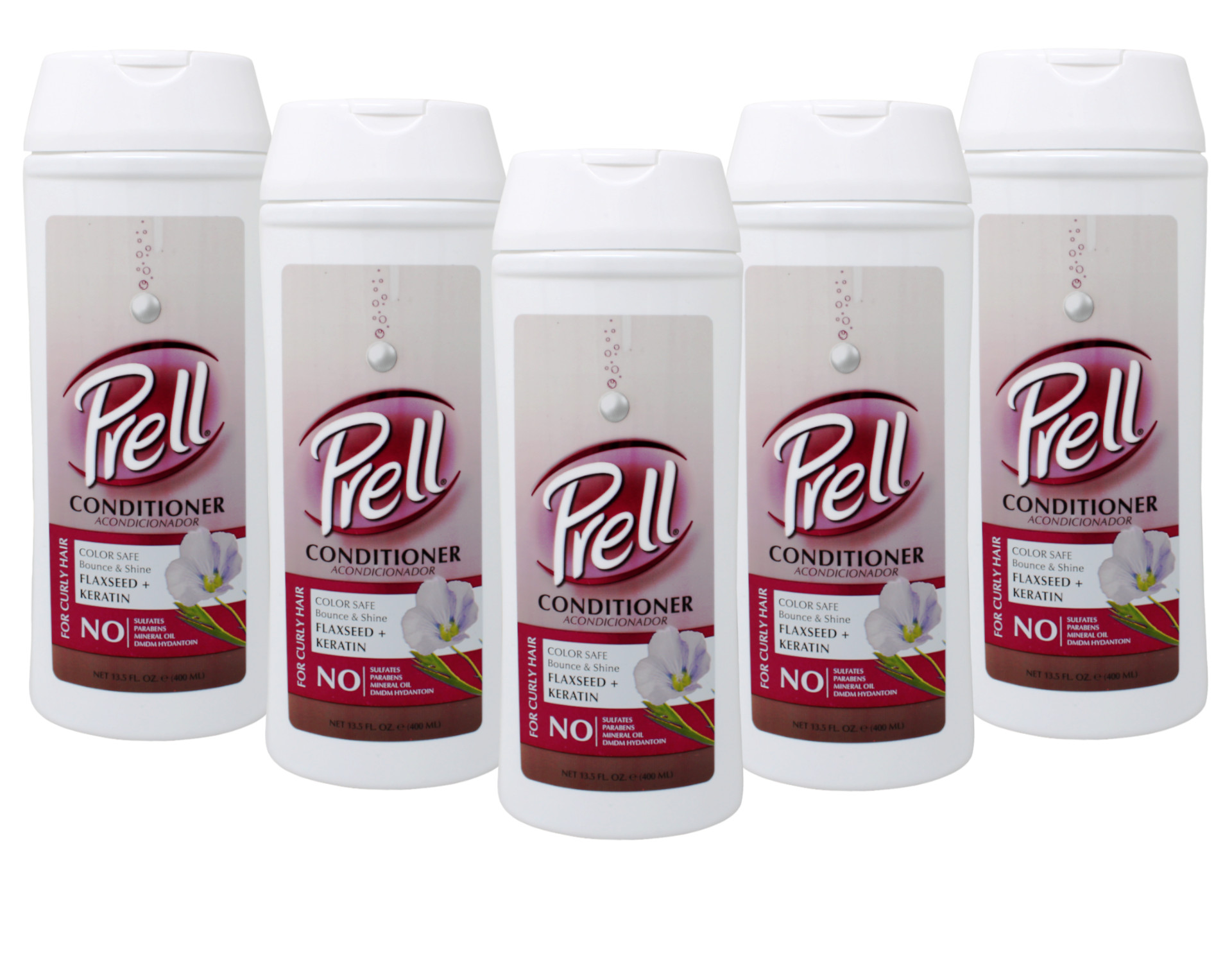 Prell Flaxseed + Keratin Color Safe Conditioner, Bounce & Shine for ...