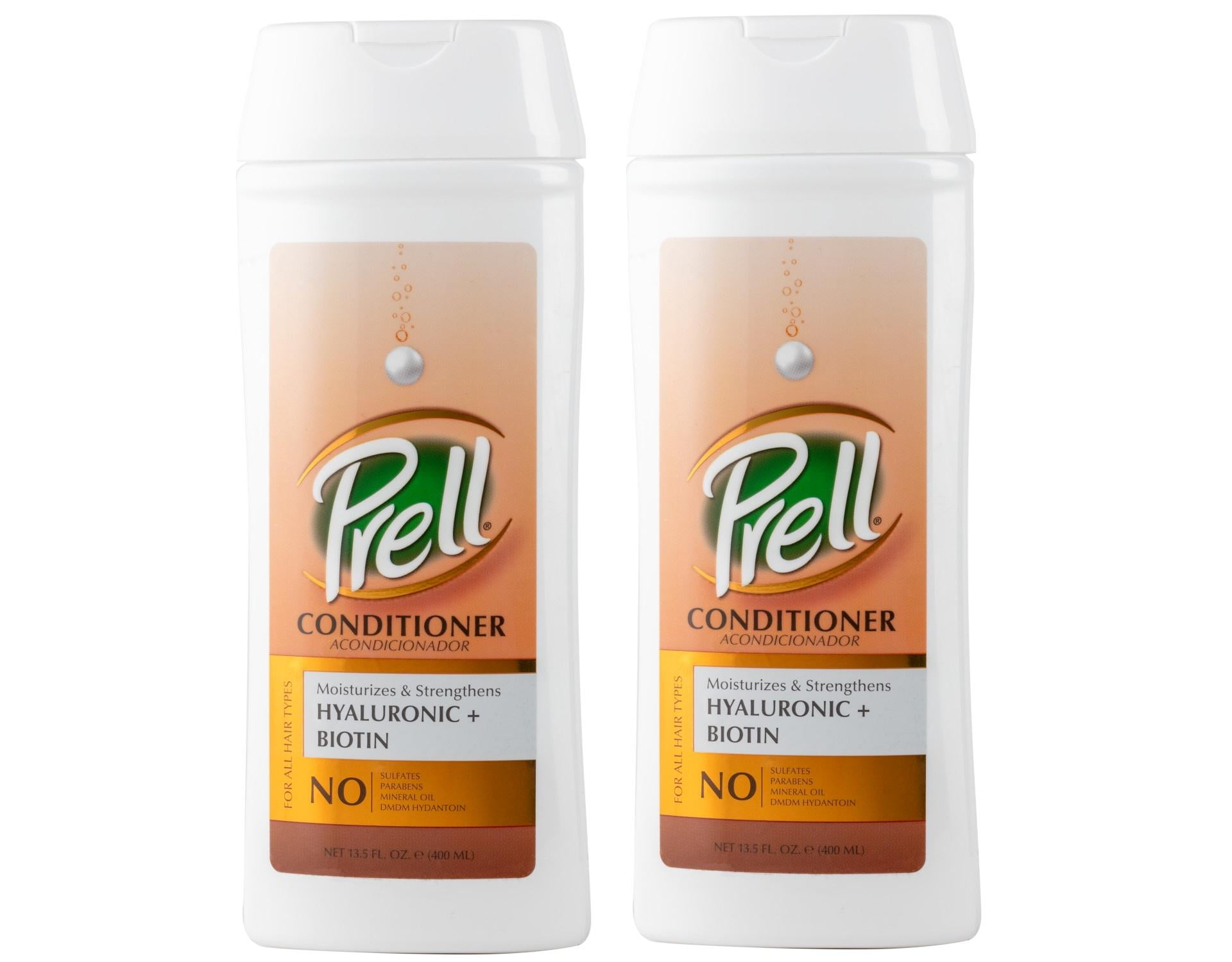 Prell Hyaluronic + Biotin Moisturizes & Strengthens Conditioner for All ...