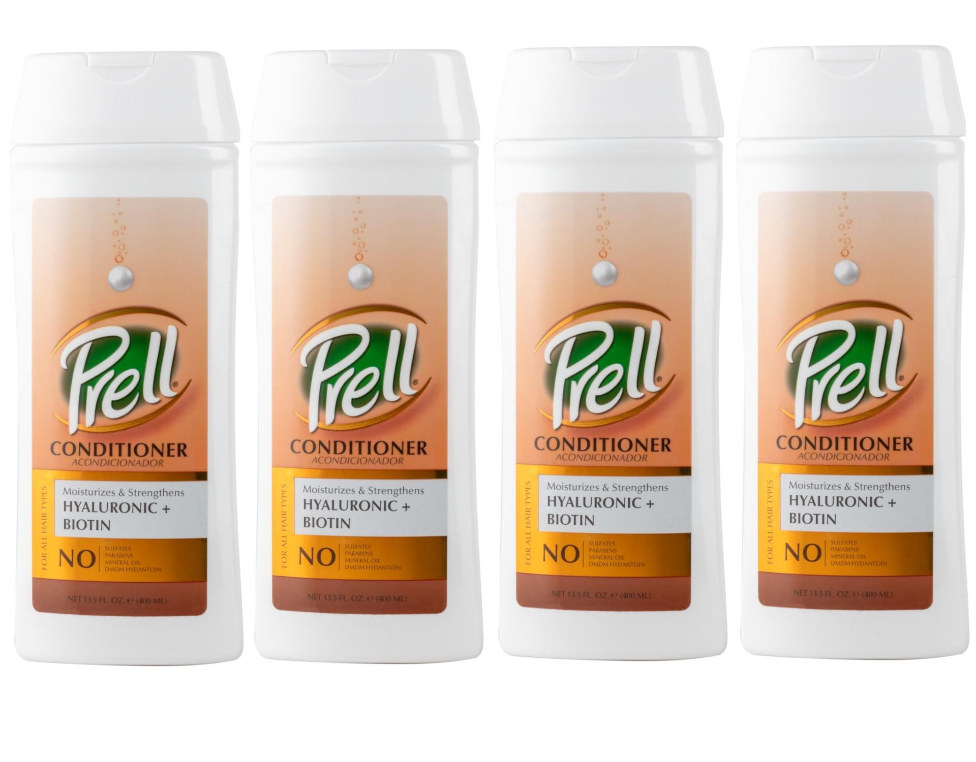 Prell Hyaluronic + Biotin Moisturizes & Strengthens Conditioner for All ...