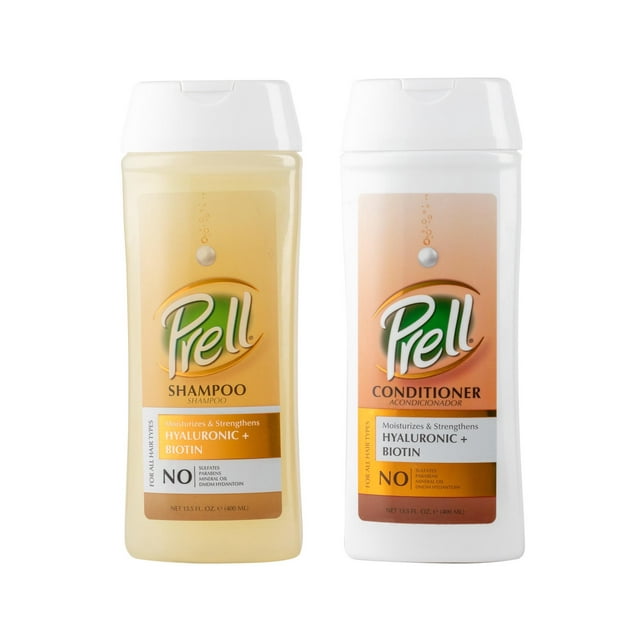 Prell Hyaluronic + Biotin Moisturizes & Strengthens Shampoo ...