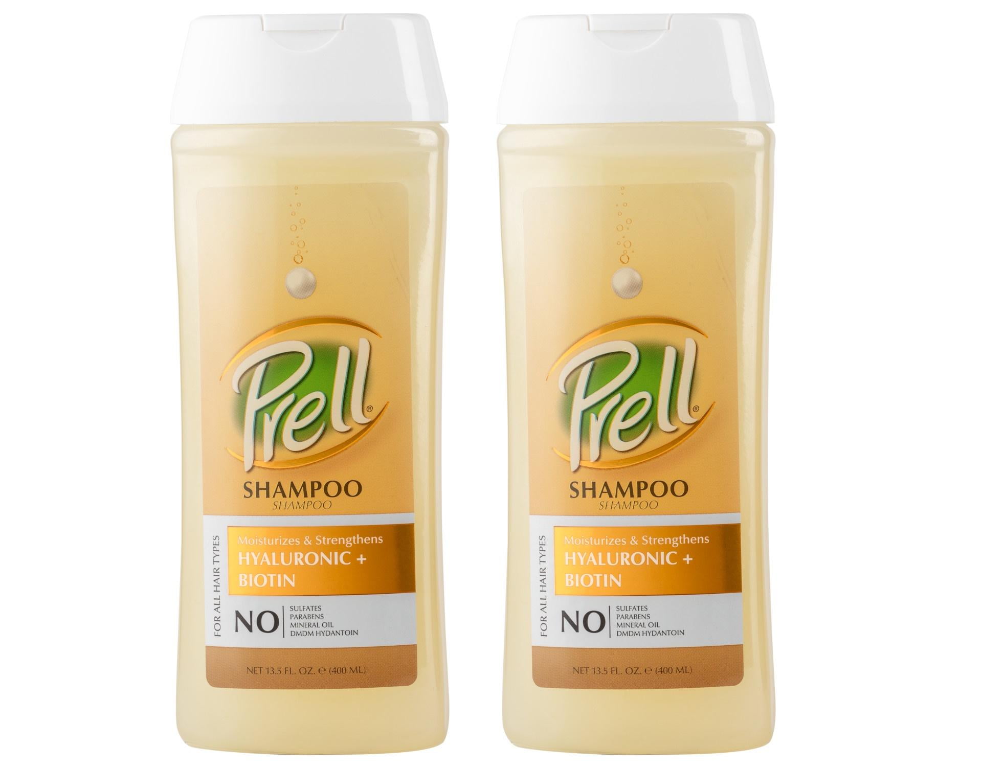 Prell Hyaluronic + Biotin Moisturizes & Strengthens Shampoo for All ...