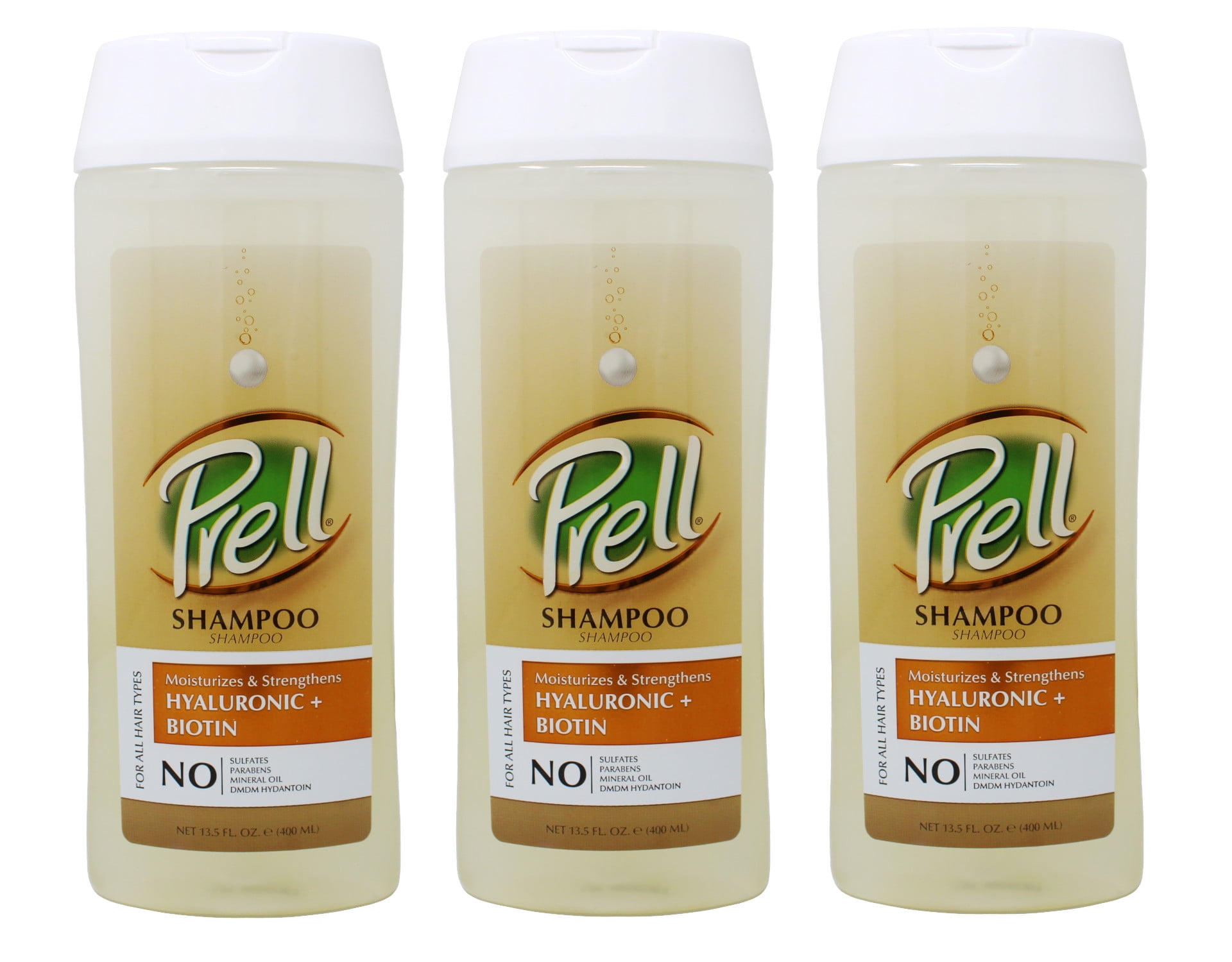 Prell Hyaluronic + Biotin Moisturizes & Strengthens Shampoo for All ...