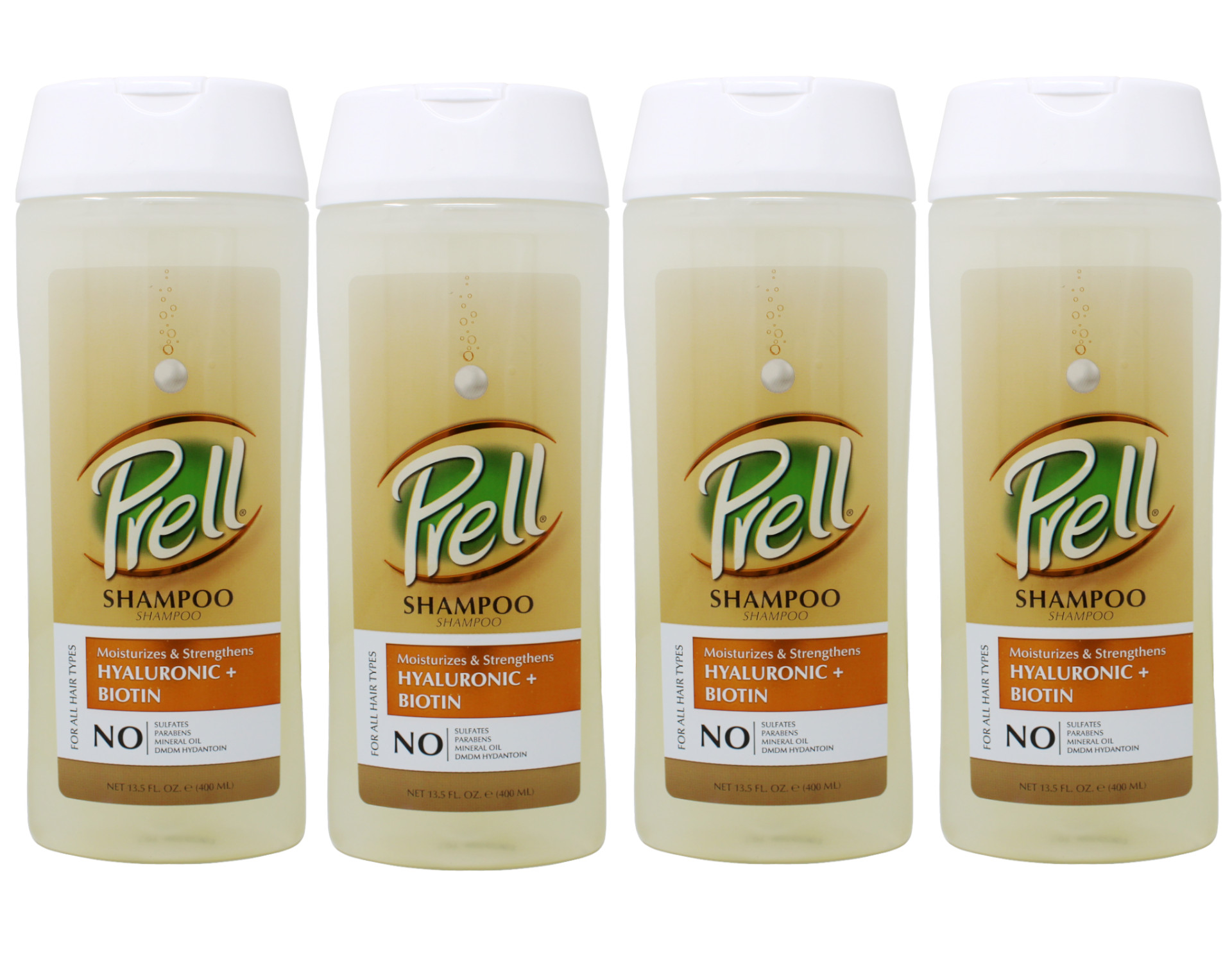 Prell Hyaluronic + Biotin Moisturizes & Strengthens Shampoo for All ...