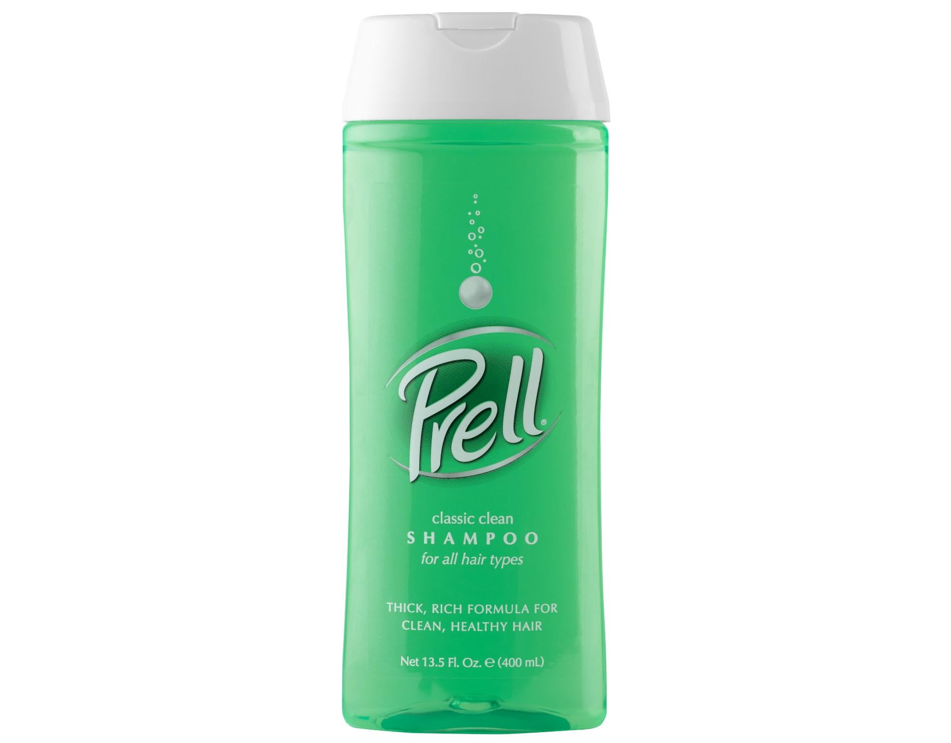 Prell Clarifying Shampoo, Classic Green, Deep Cleansing, 13.5oz ...
