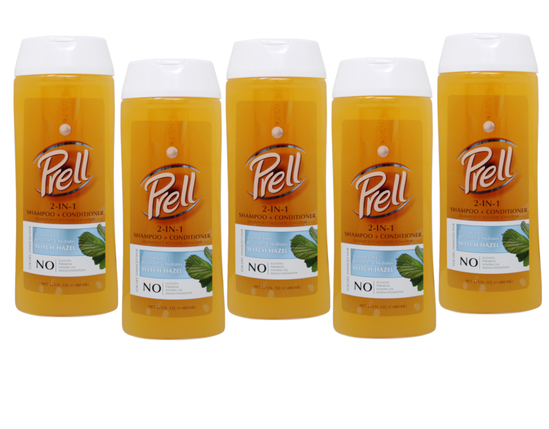 Prell Witch Hazel Color Safe Refreshes & Hydrates 2-in-1 Shampoo ...