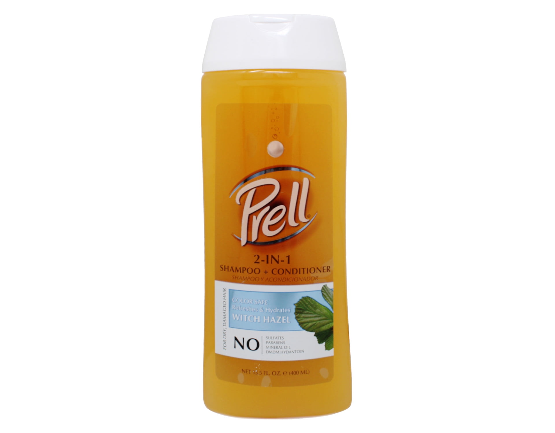 Prell Witch Hazel Color Safe Refreshes & Hydrates 2-in-1 Shampoo ...