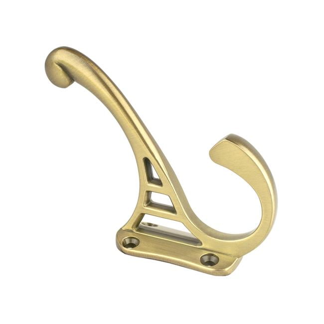 Prelude Modern Brushed Gold Coat Hook - Walmart.com