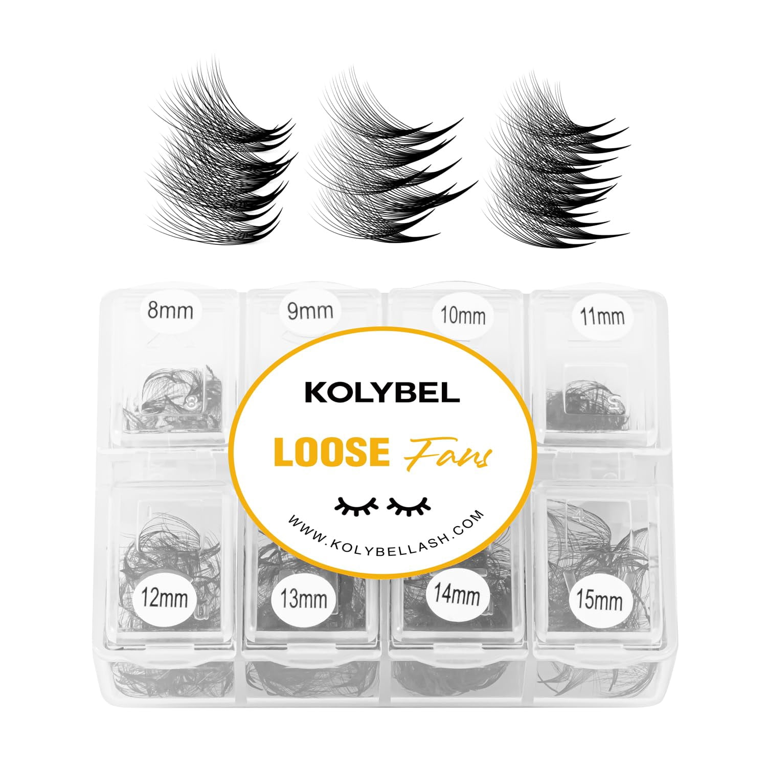 Premade Lash Fans 600 OLF24 Fans 10D Handmade Premade Fans Lash ...