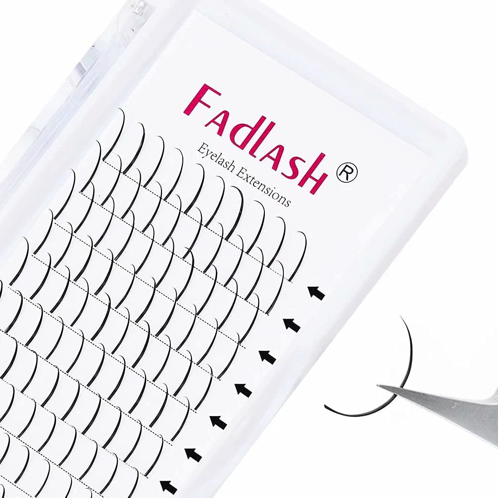 Premade Spikes Eyelash Extensions Wispy Spike Lashes Mink Single Thick ...
