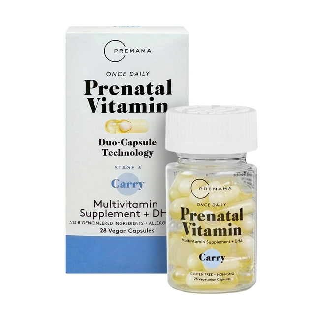 Premama Prenatal Vitamins for Health Pregnancy, Essential Nutrients for ...