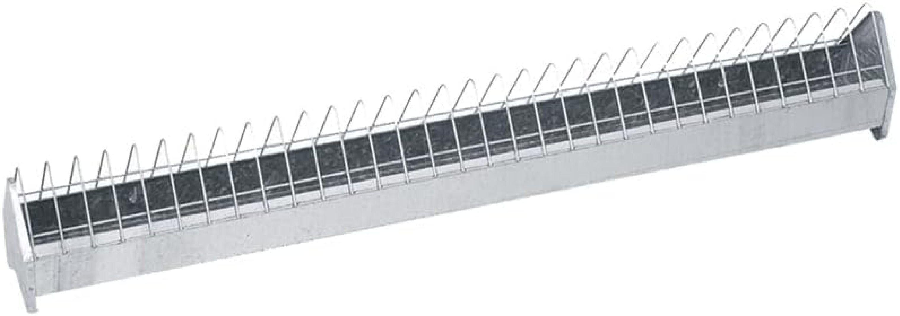 Premier 1 Metal Trough Feeder for Chickens & Poultry - Narrow Grill ...