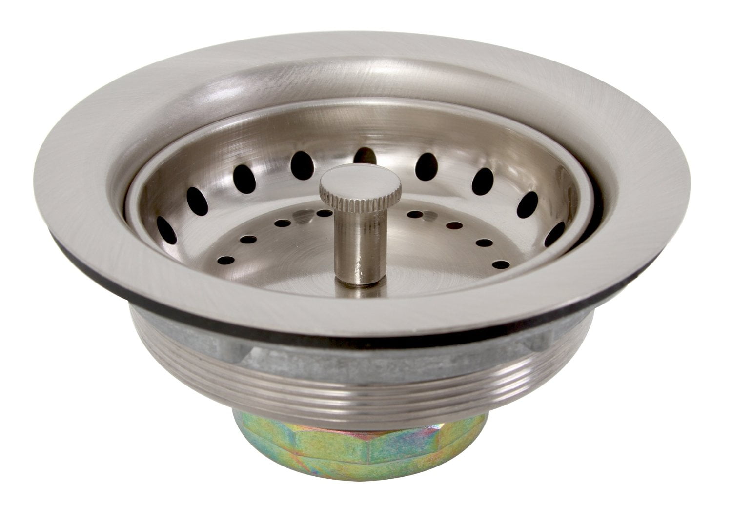 Premier 122007 Stainless Steel Sink Strainer, Brushed Nickel - Walmart.com