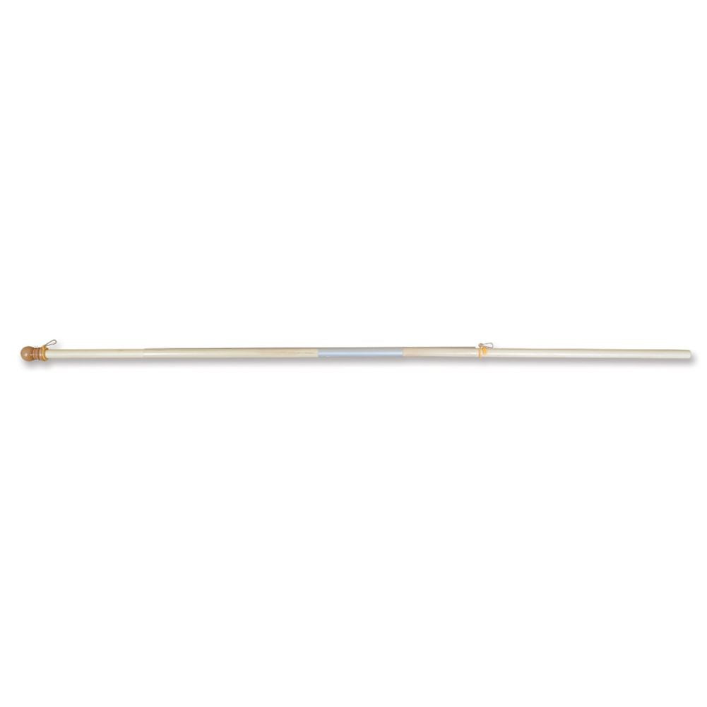 Premier 2-Piece Wood Flag Pole w/ Plastic Sleeve, 72" - Walmart.com
