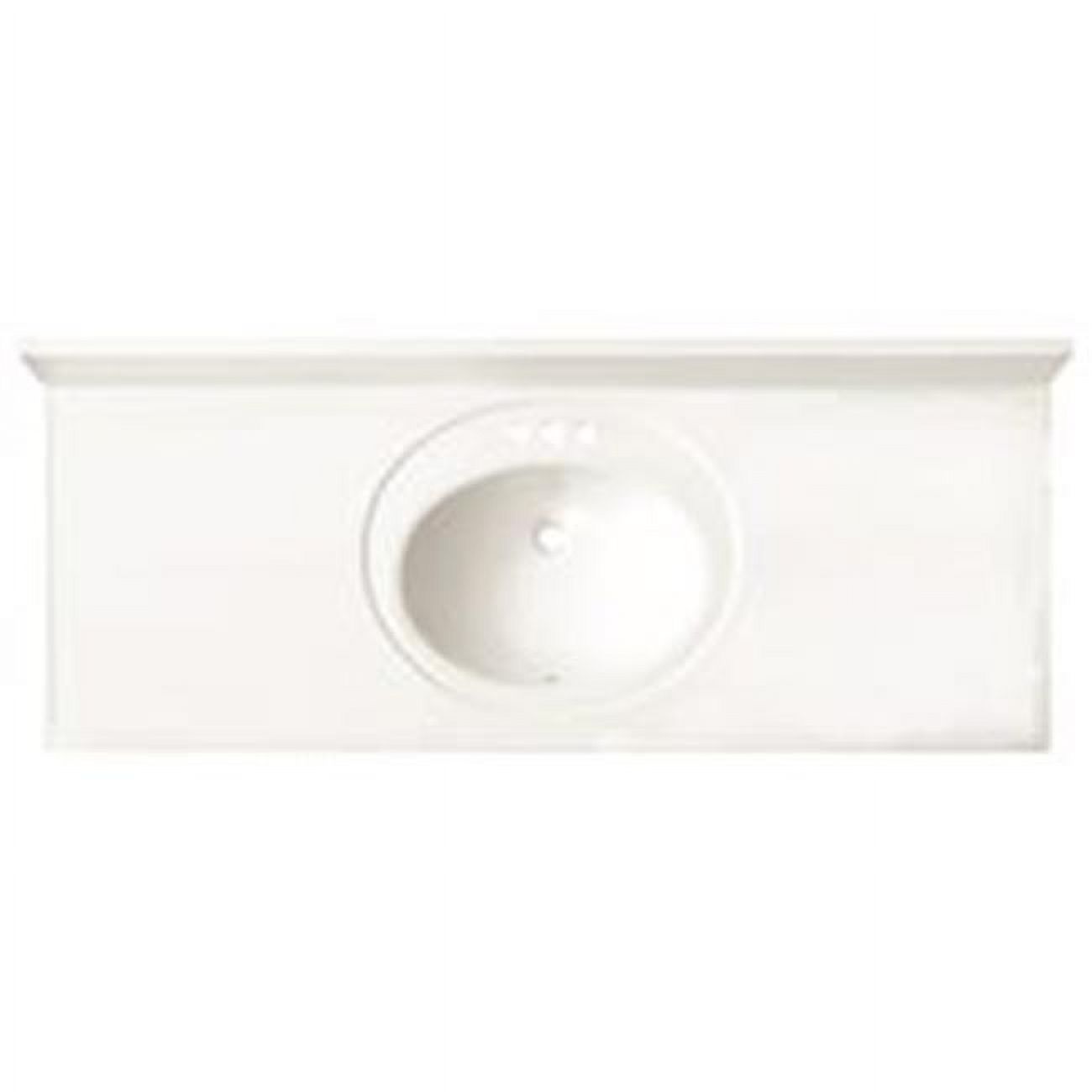 Premier 2474668 Bathroom Vanity Top with Single Recessed Bowl, Cultured ...