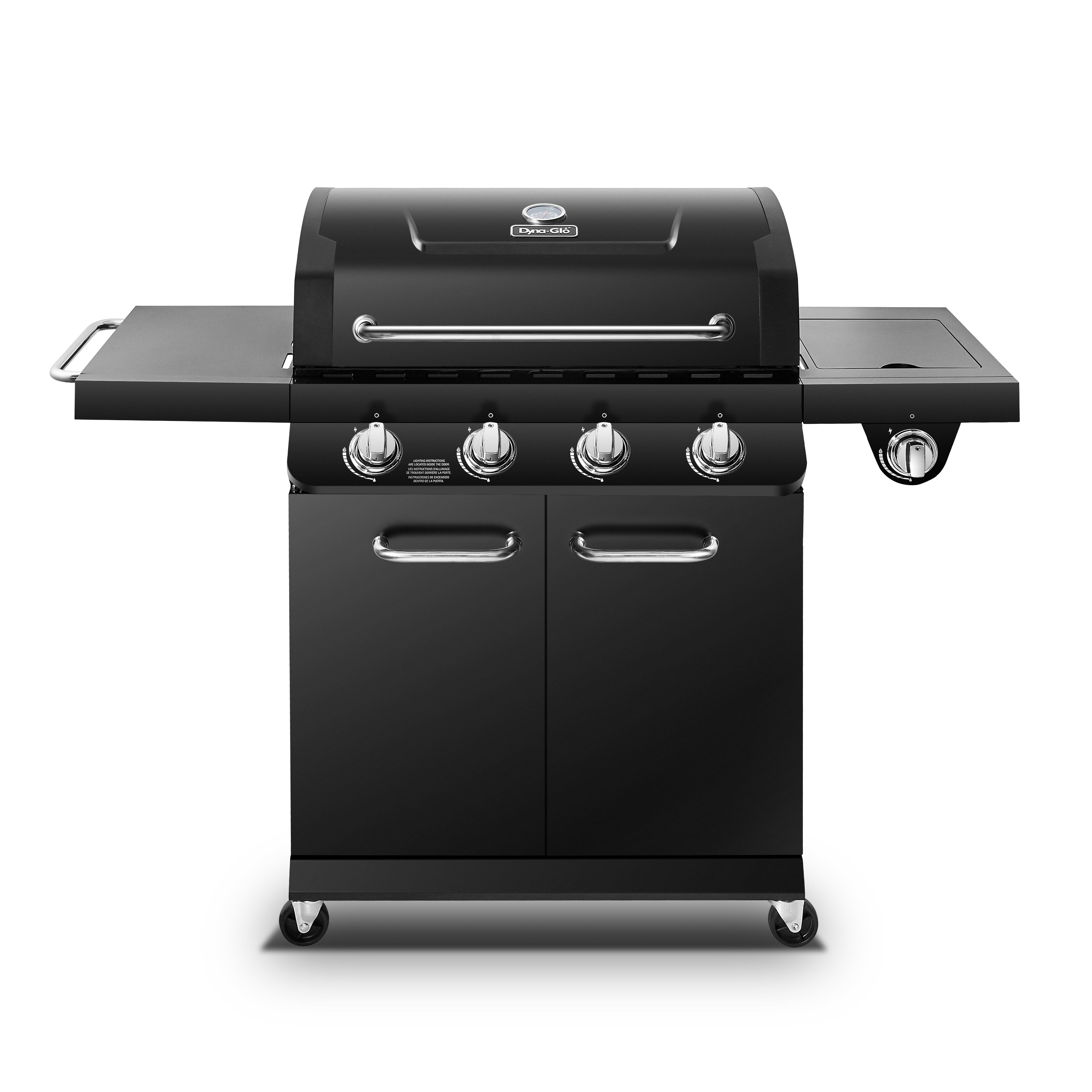 Premier 4 Burner Propane Gas Grill - Walmart.com