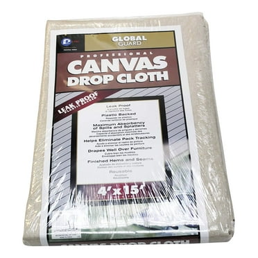 Hyper Tough Canvas Drop Cloth, 9' x 12' - Walmart.com