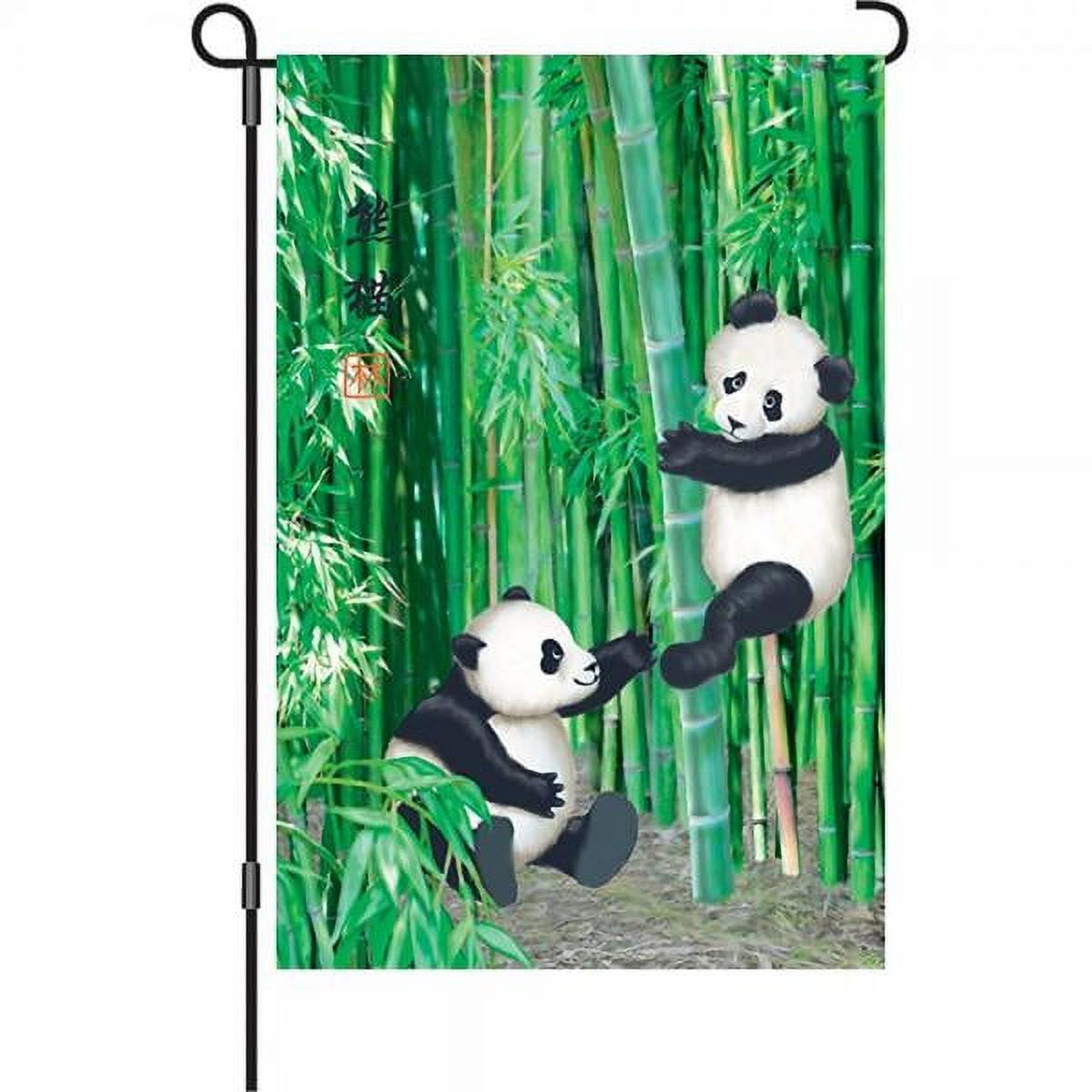 Premier 51438 Garden Illuminated Flag, Playful Pandas, 12 by 18-Inch ...