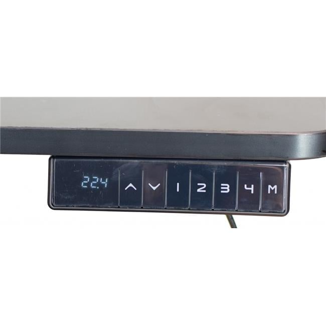 Premier 52 in. Gray Dual Motor Electric Office Adjustable Standing Desk ...
