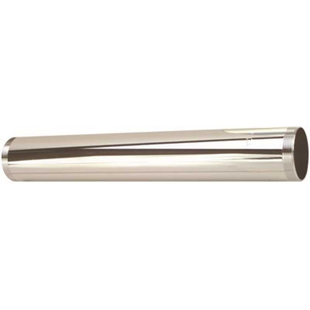 Premier 556028 Brass Tailpiece with Threaded Ends, Chrome-Plated, 17 ...