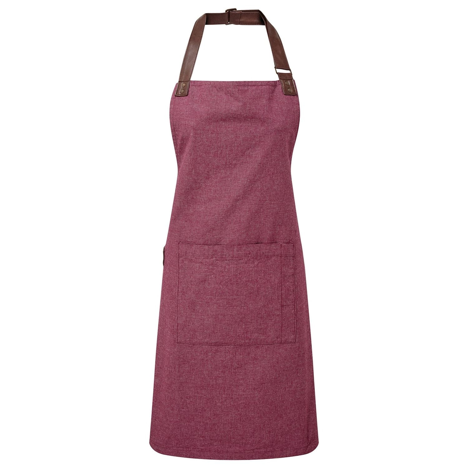 Premier Adult Annex Oxford Faux Leather Bibbed Full Apron - Walmart.com