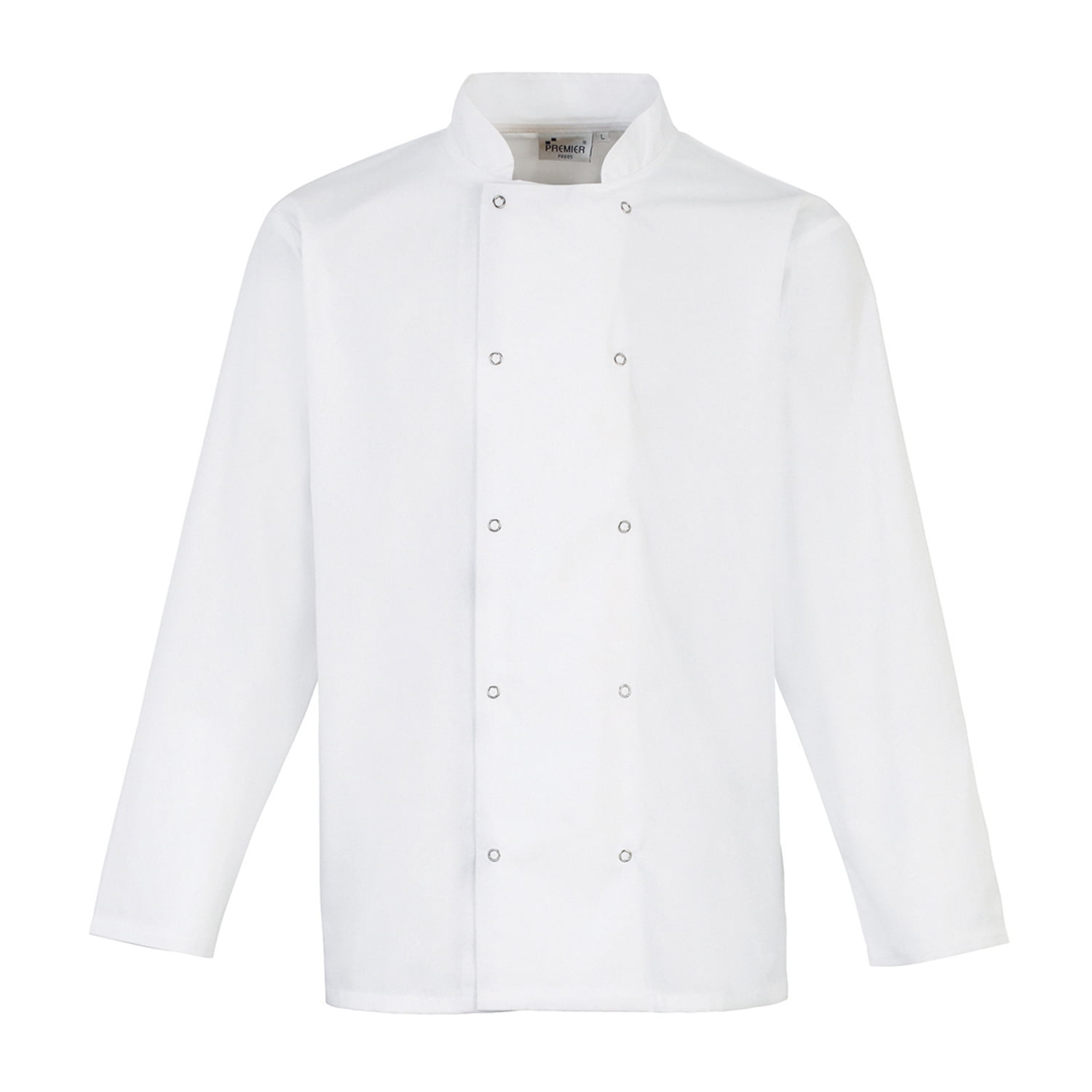 Premier Adult Stud Front Long-Sleeved Chef Jacket - Walmart.com