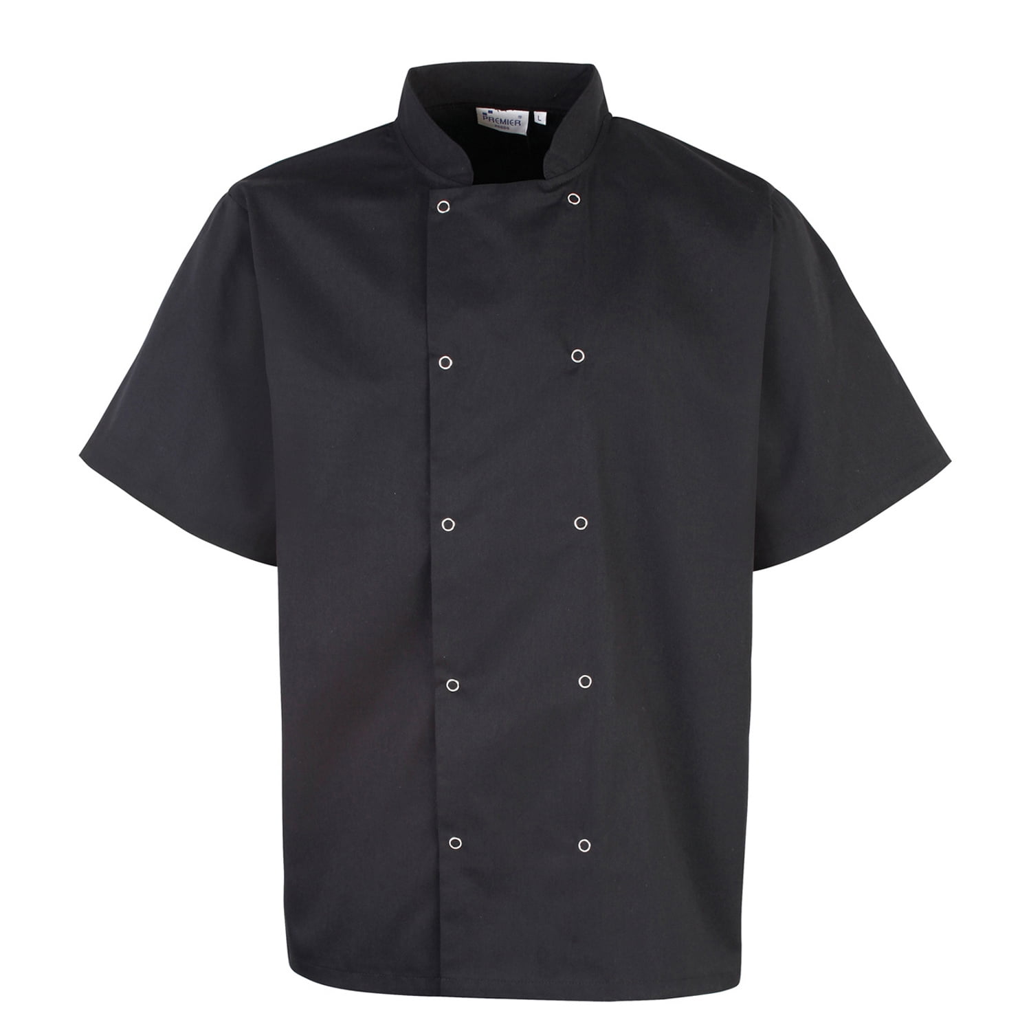 Premier Adult Stud Front Short-Sleeved Chef Jacket - Walmart.com