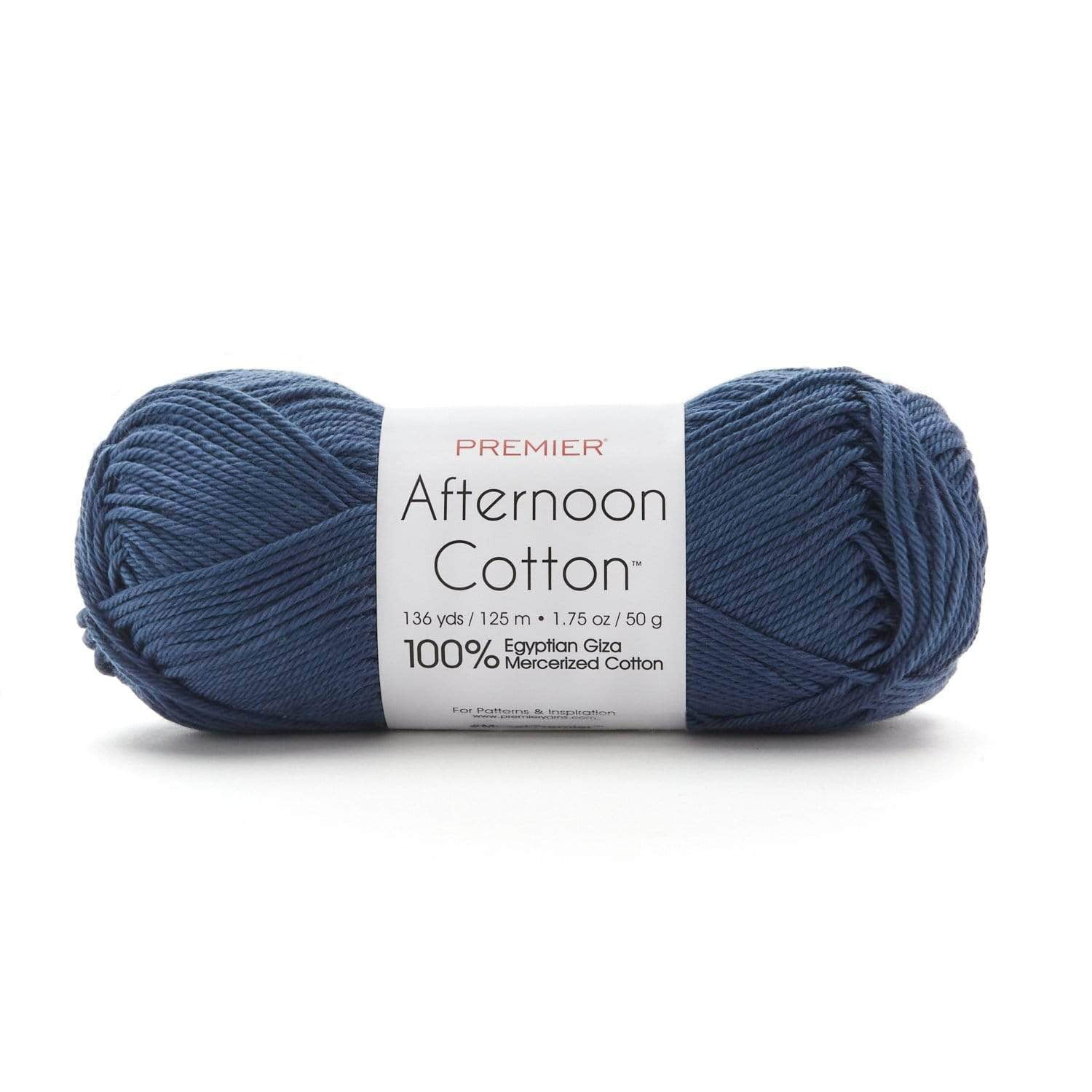 Premier Yarns Afternoon Cotton Yarn, Mercerized, Ideal for Crocheting ...