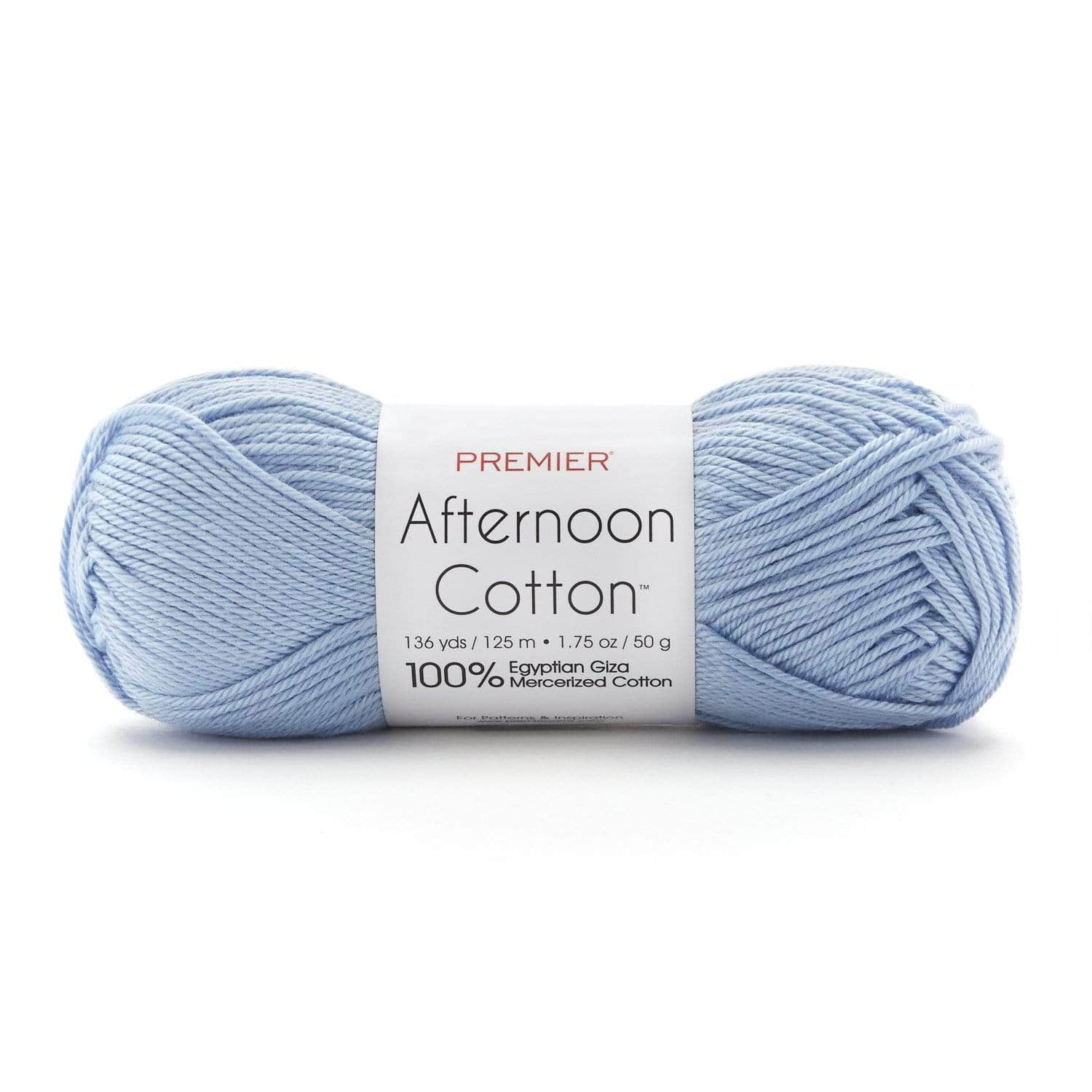 Premier Yarns Afternoon Cotton Yarn, Mercerized, Ideal for Crocheting ...