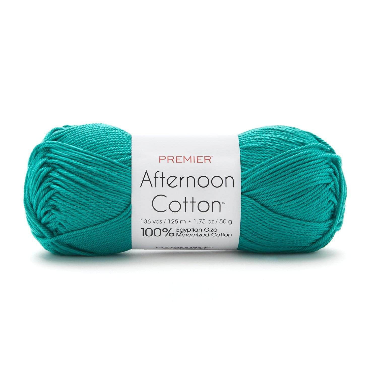Premier Yarns Afternoon Cotton Yarn, Mercerized, Ideal for Crocheting ...