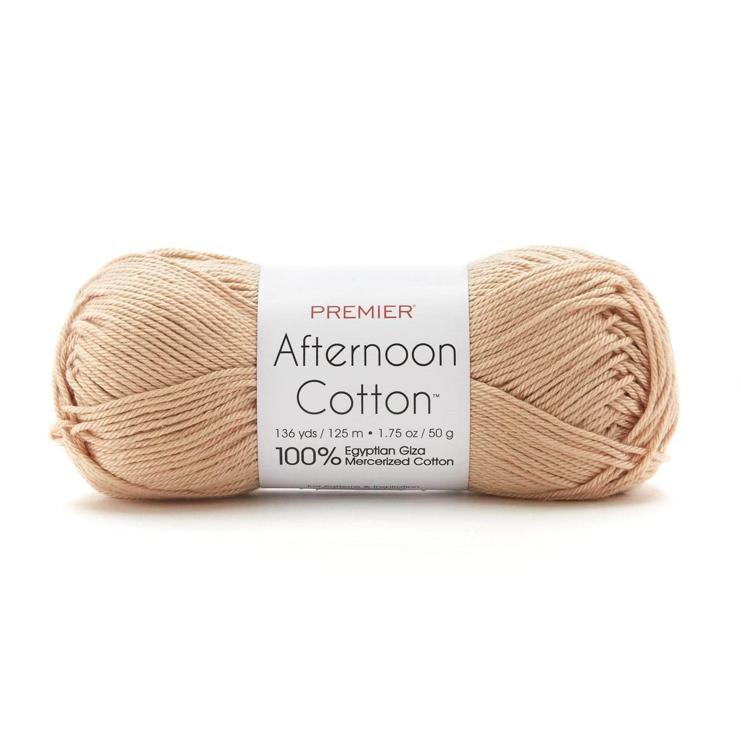 Premier Yarns Afternoon Cotton Yarn, Mercerized, Ideal for Crocheting ...