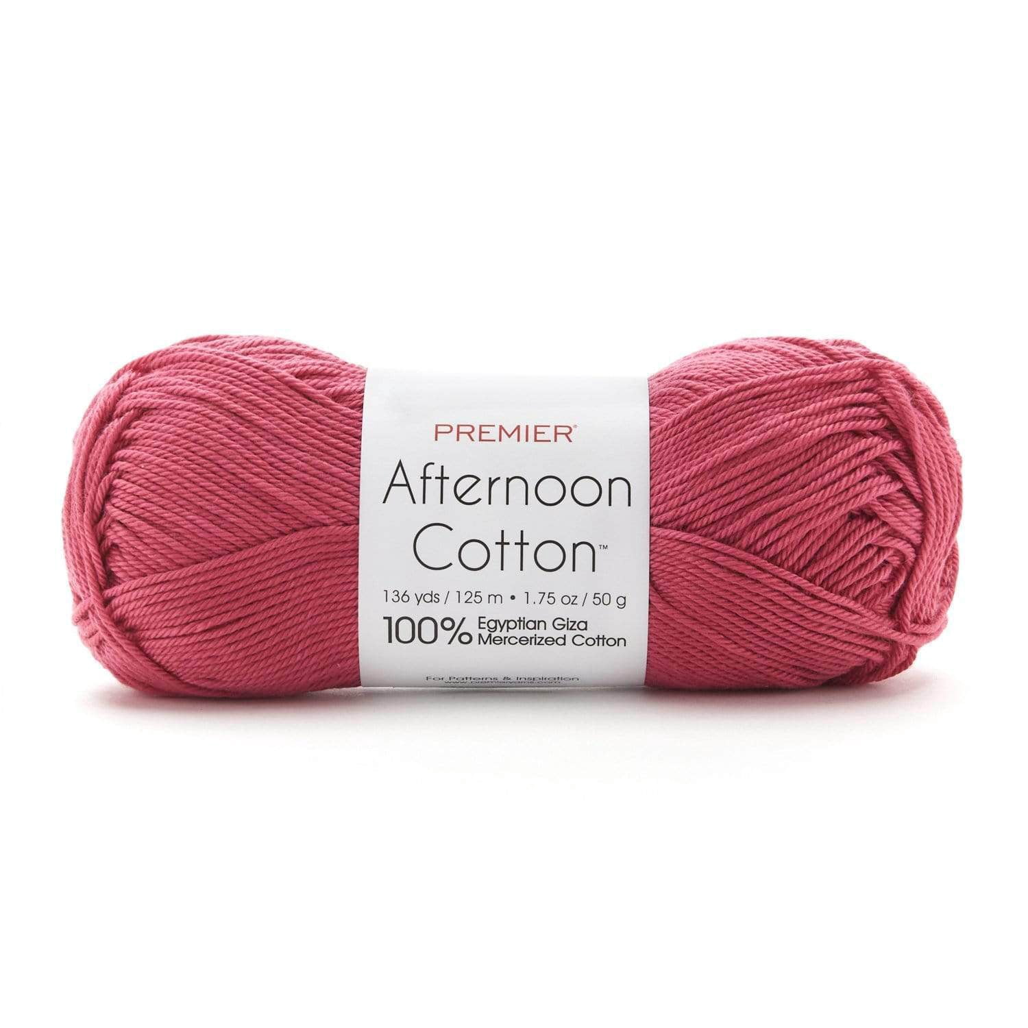 Premier Yarns Afternoon Cotton Yarn, Mercerized, Ideal for Crocheting ...