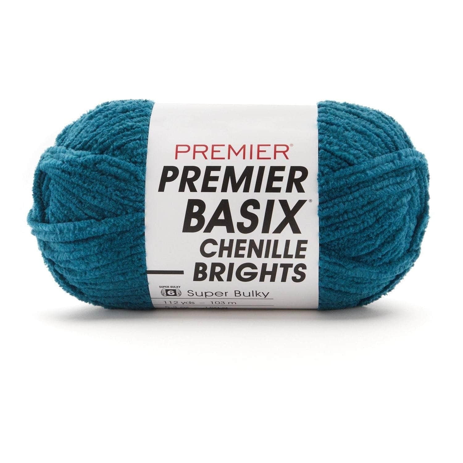 Premier Yarns Basix Chenille Brights Yarn, #6 Super Bulky Yarn for ...