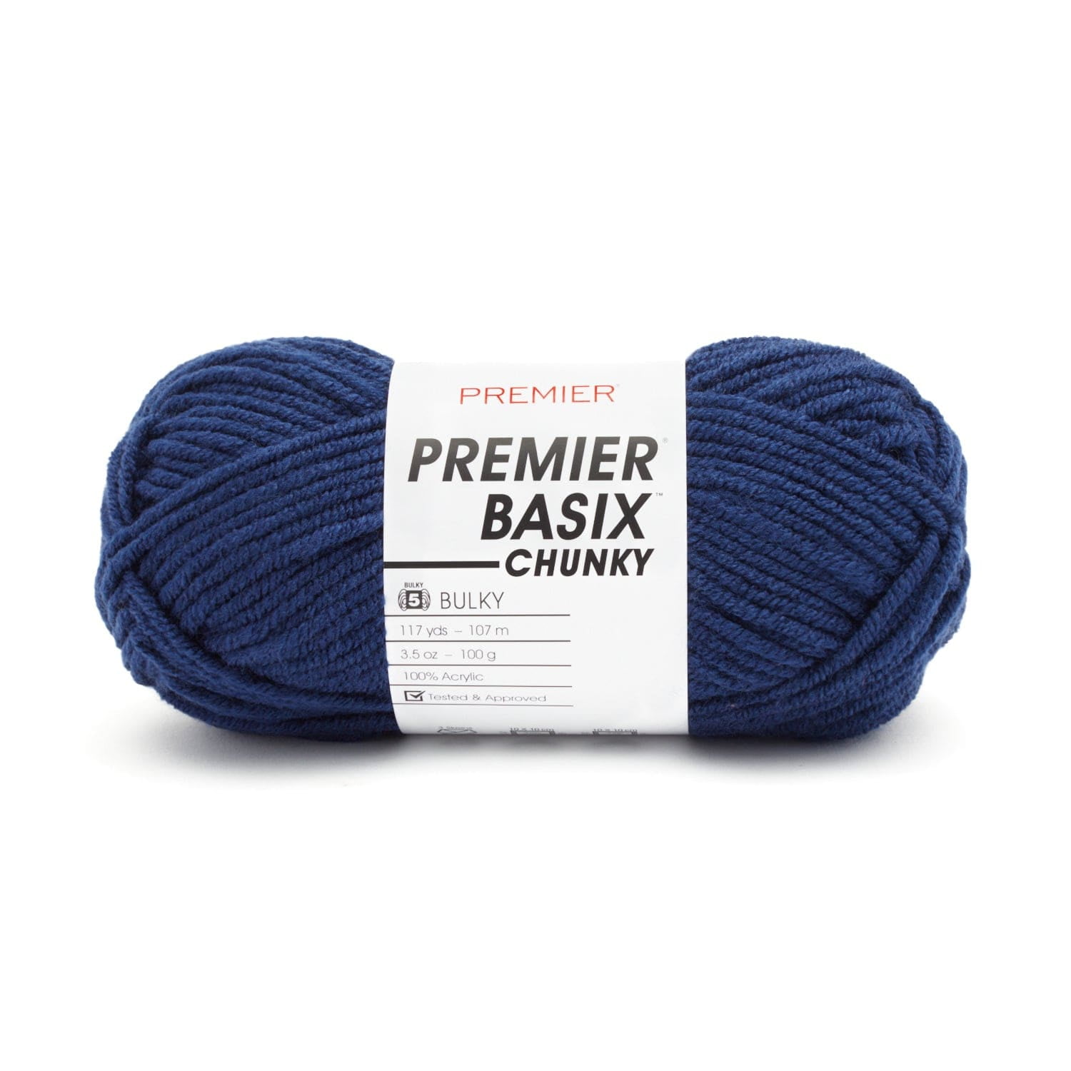 Premier Basix Chunky Yarn-Navy - Walmart.com