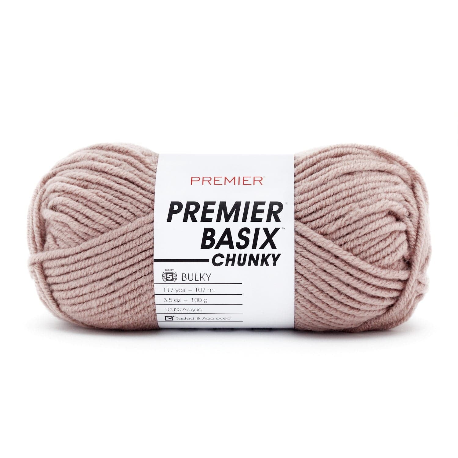 Premier Basix Chunky Yarn-Taupe - Walmart.com
