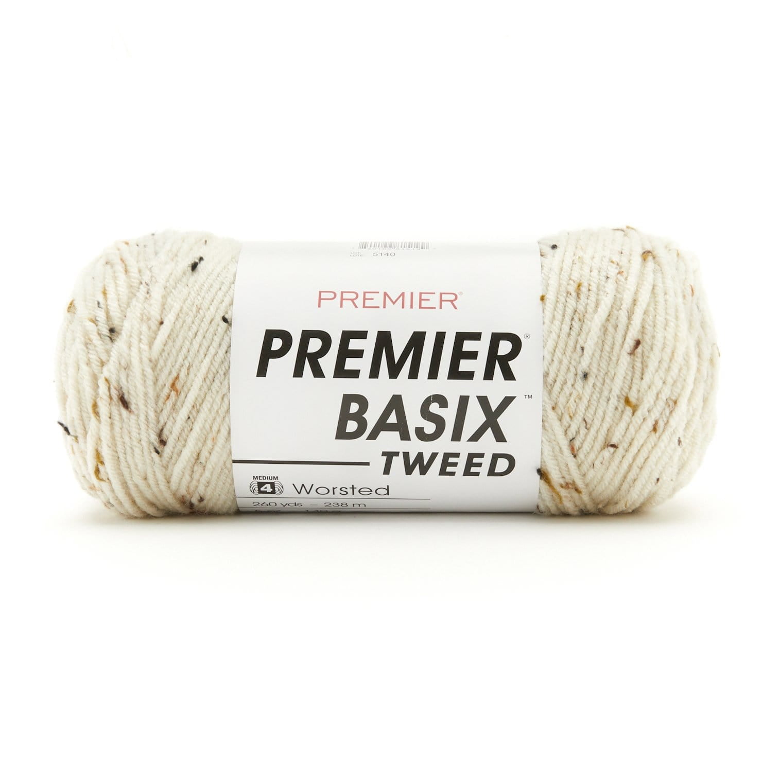 Premier Basix Tweed Yarn-Cream Tweed - Walmart.com