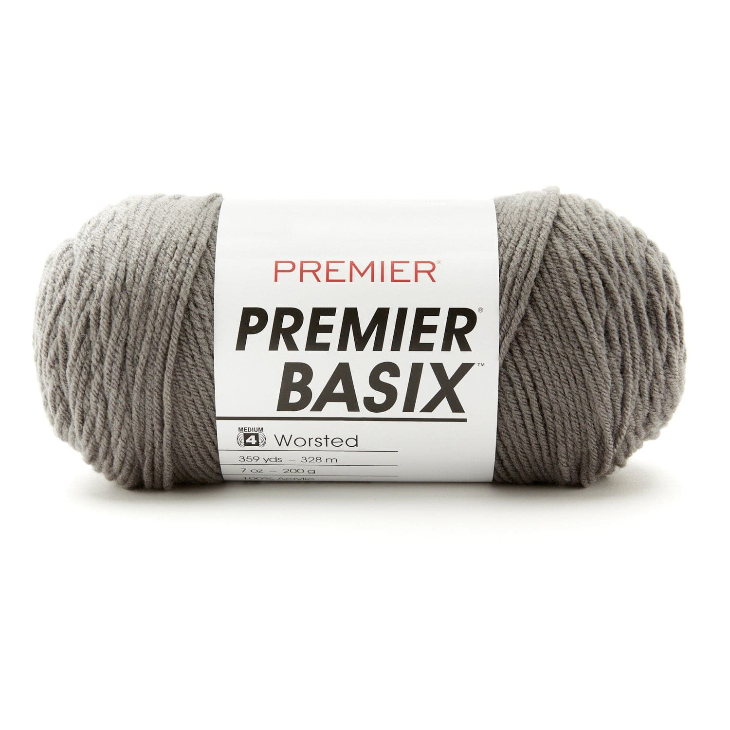 Premier Basix Yarn-Gray - Walmart.com