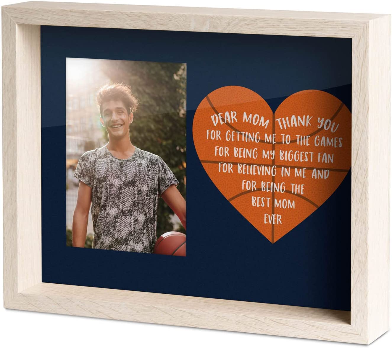 Premier Basketball Photo Frame | Dear Mom Heart - Walmart.com