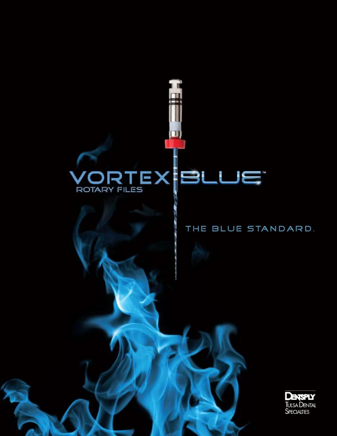 Dentsply Tulsa Dental Vortex Blue Rotary Files 21mm 0.04 Taper NiTi ...