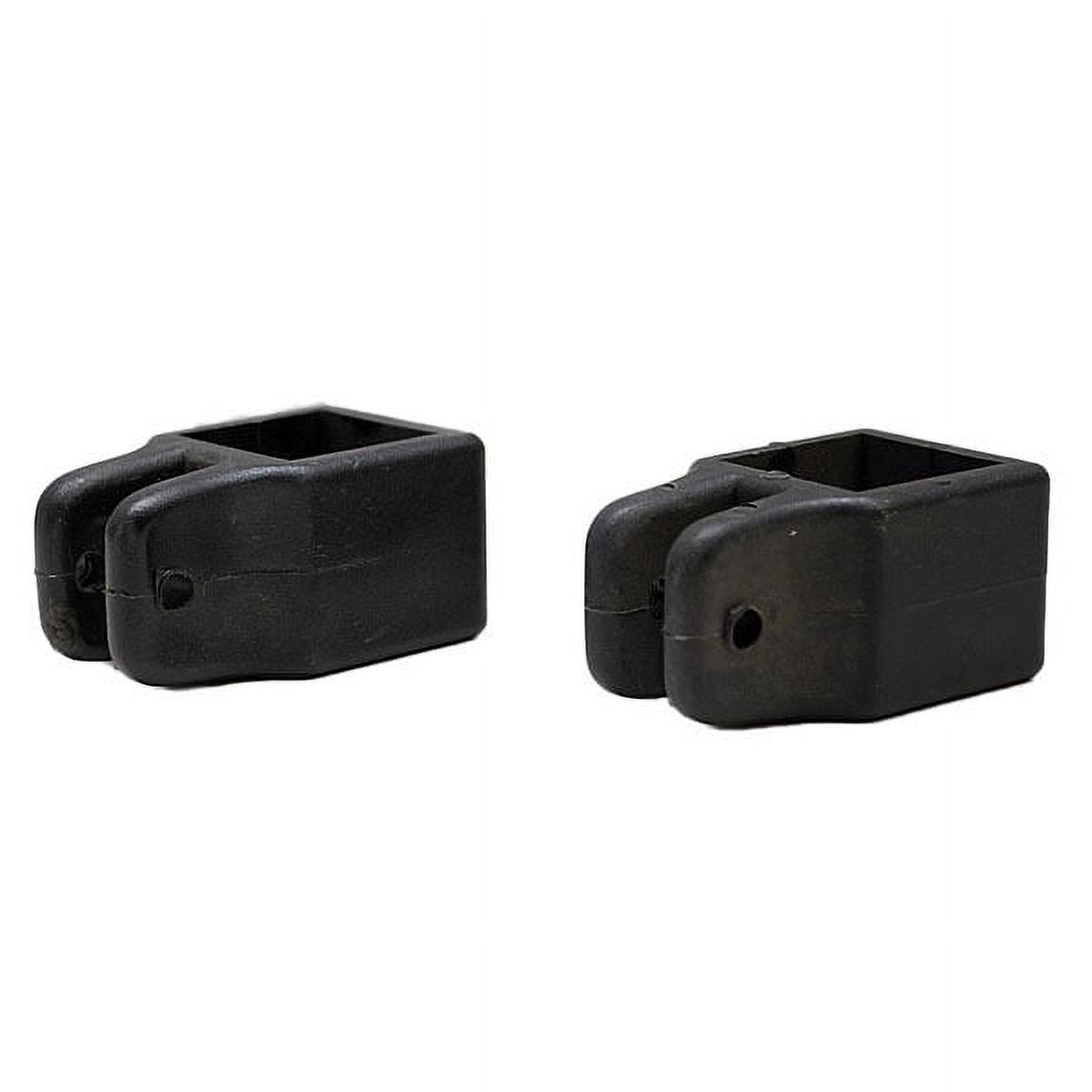 Premier Black 1 Inch Plastic Boat Bimini Jaw Slide (Pair) - Walmart.com