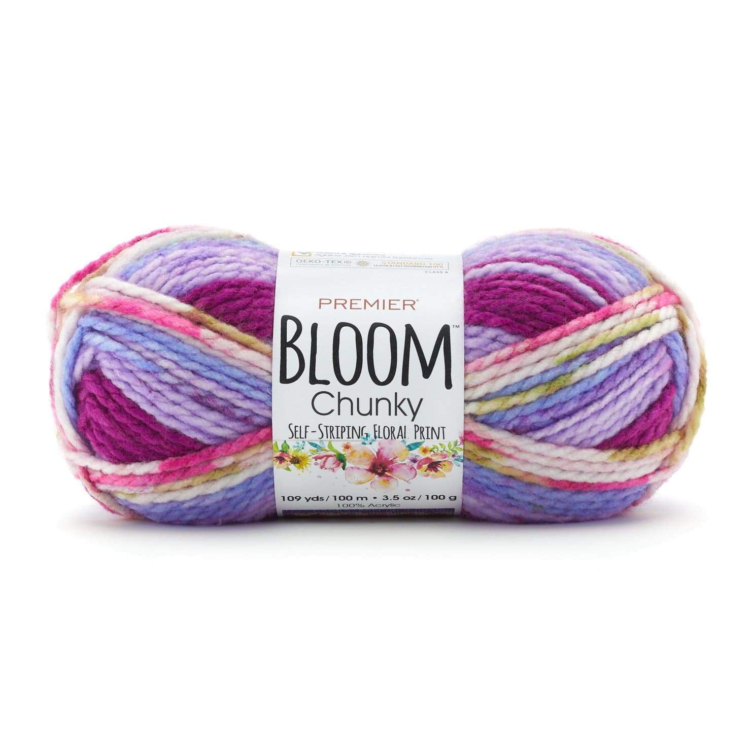 Premier Bloom Chunky Yarn-Iris - Walmart.com