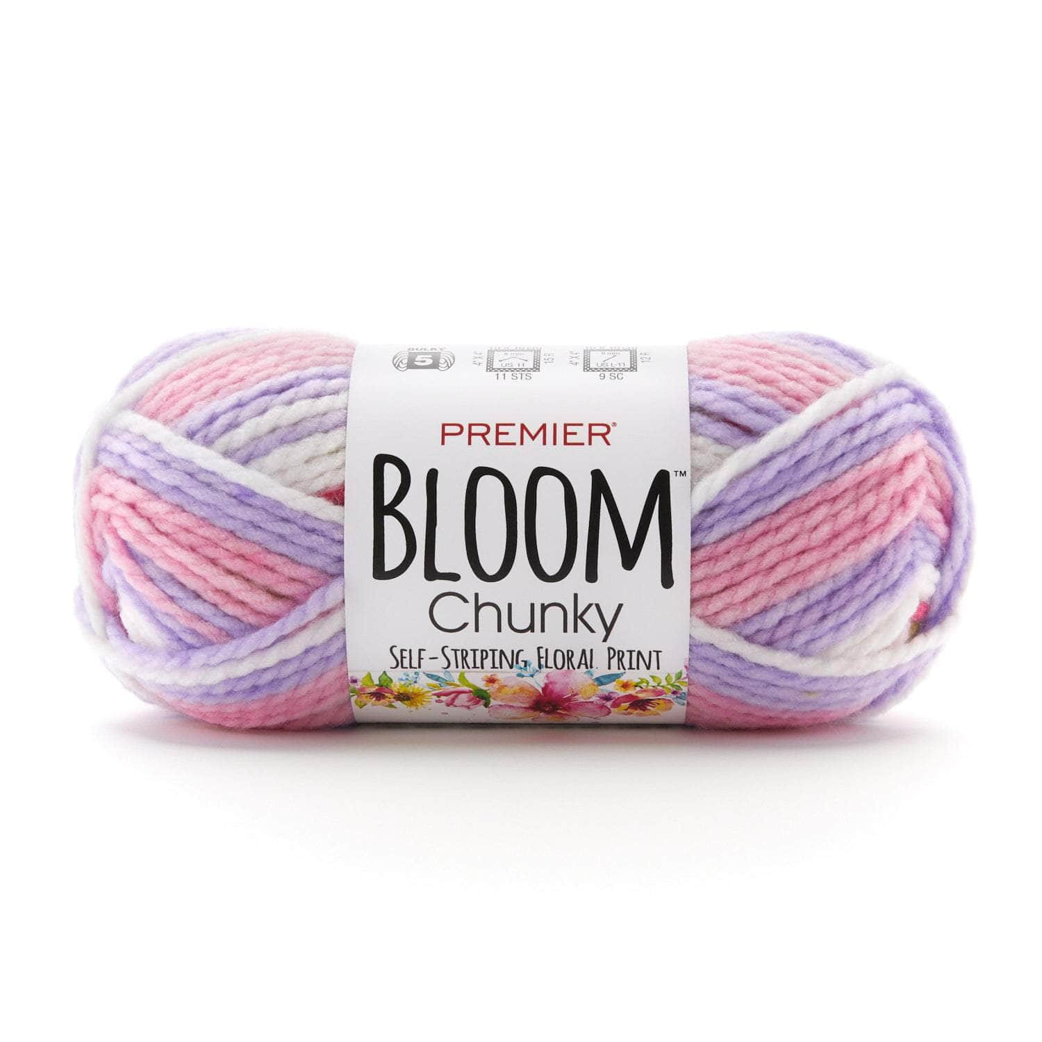 Premier Bloom Chunky Knitting Yarn-Tulip, 100% Acrylic, Machine ...