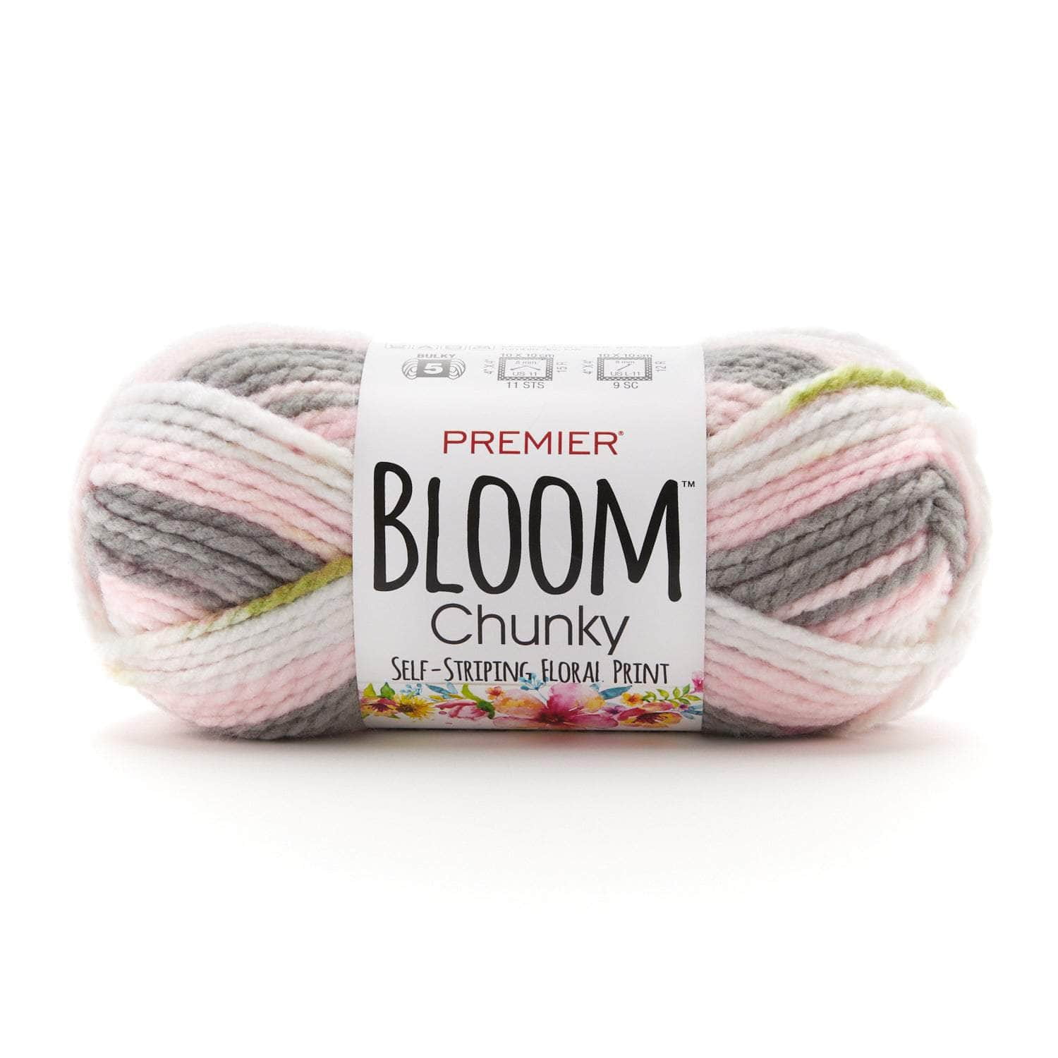 Premier Yarns Bloom Chunky Yarn, Self-Patterning Yarn for Crocheting ...
