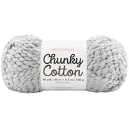 Bulky Weight Lacery Yarn 100g - 2 Skeins - 100% Cotton - Artic Blue ...