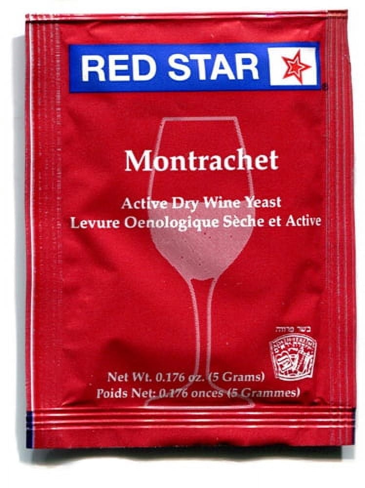 Premier Classique Red Star Wine Yeast - 5 g - 12 Pack - Walmart.com